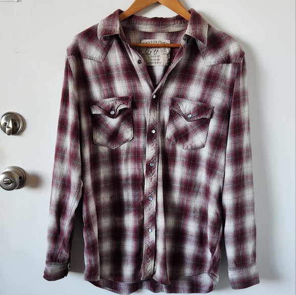 Canyon River Blues | Tops | Canyon River Blues Soft Plaid Flannel ...